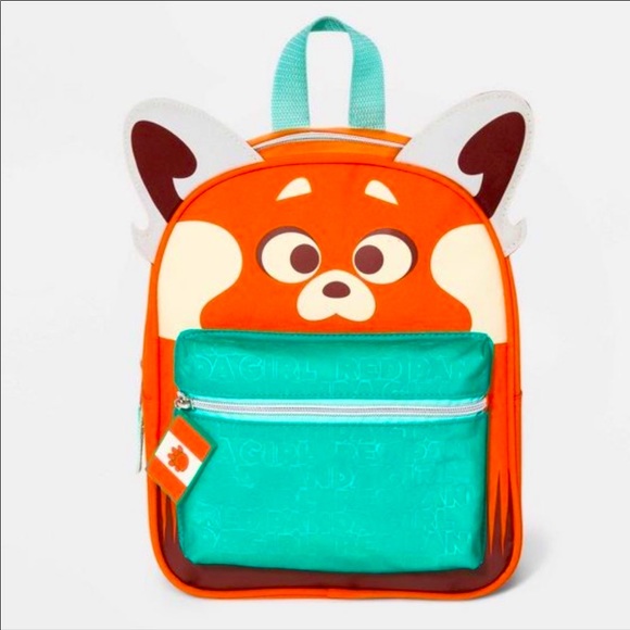 Disney | Accessories | Girls Disney Turning Red Mini Panda Backpack Red ...
